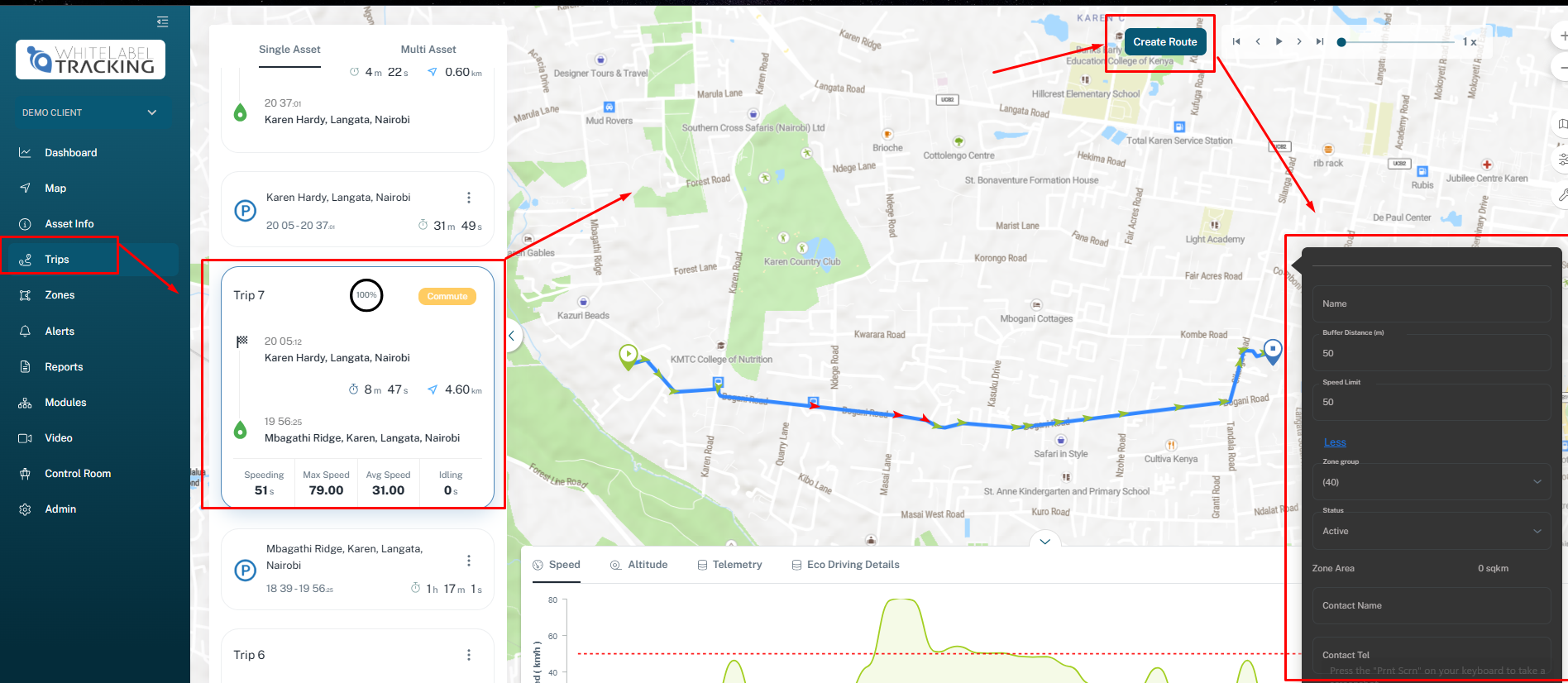 How do i create route